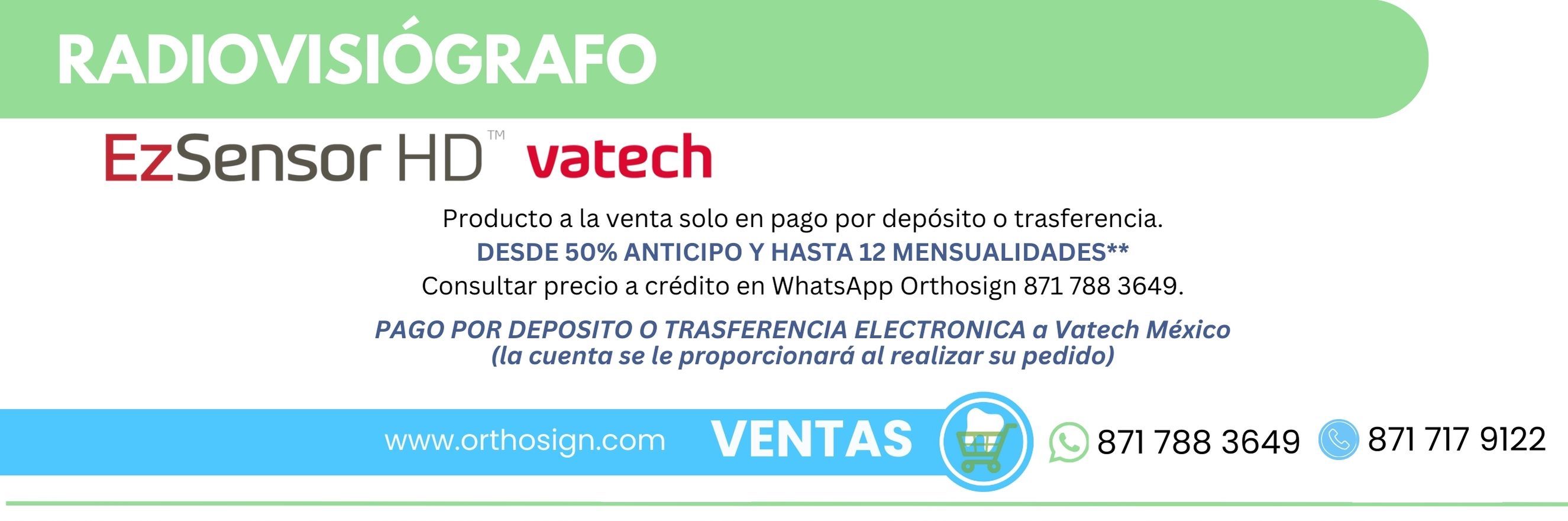 Radiovisiógrafo Vatech EZ Sensor HD